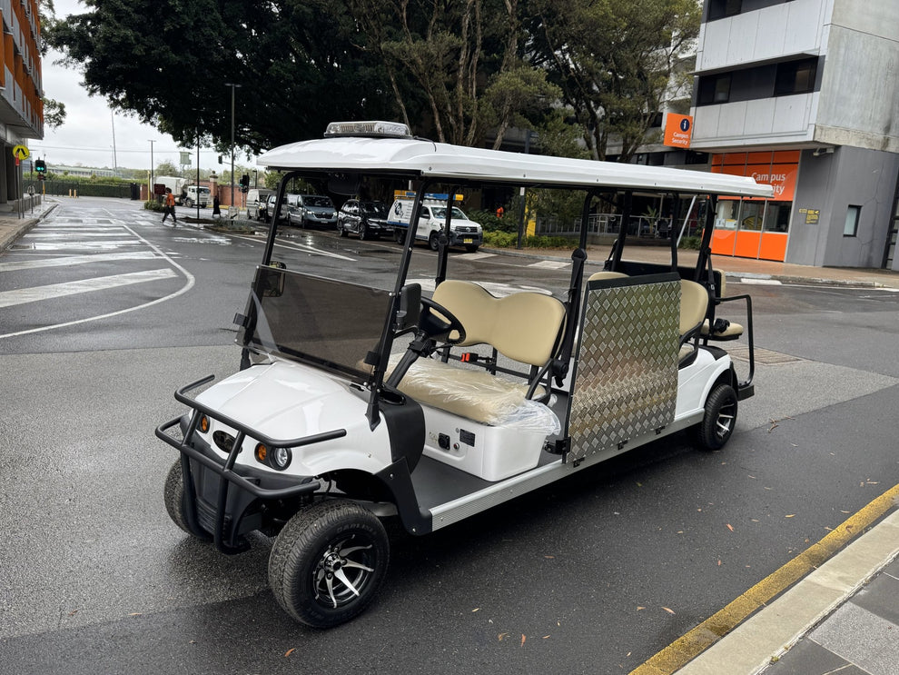 Hawk Carts | 6-Seat Accessibility Cart | Electric 100Ah Lithium