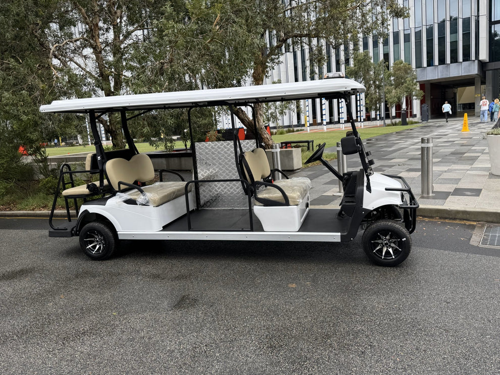 Hawk Carts | 6-Seat Accessibility Cart | Electric 100Ah Lithium