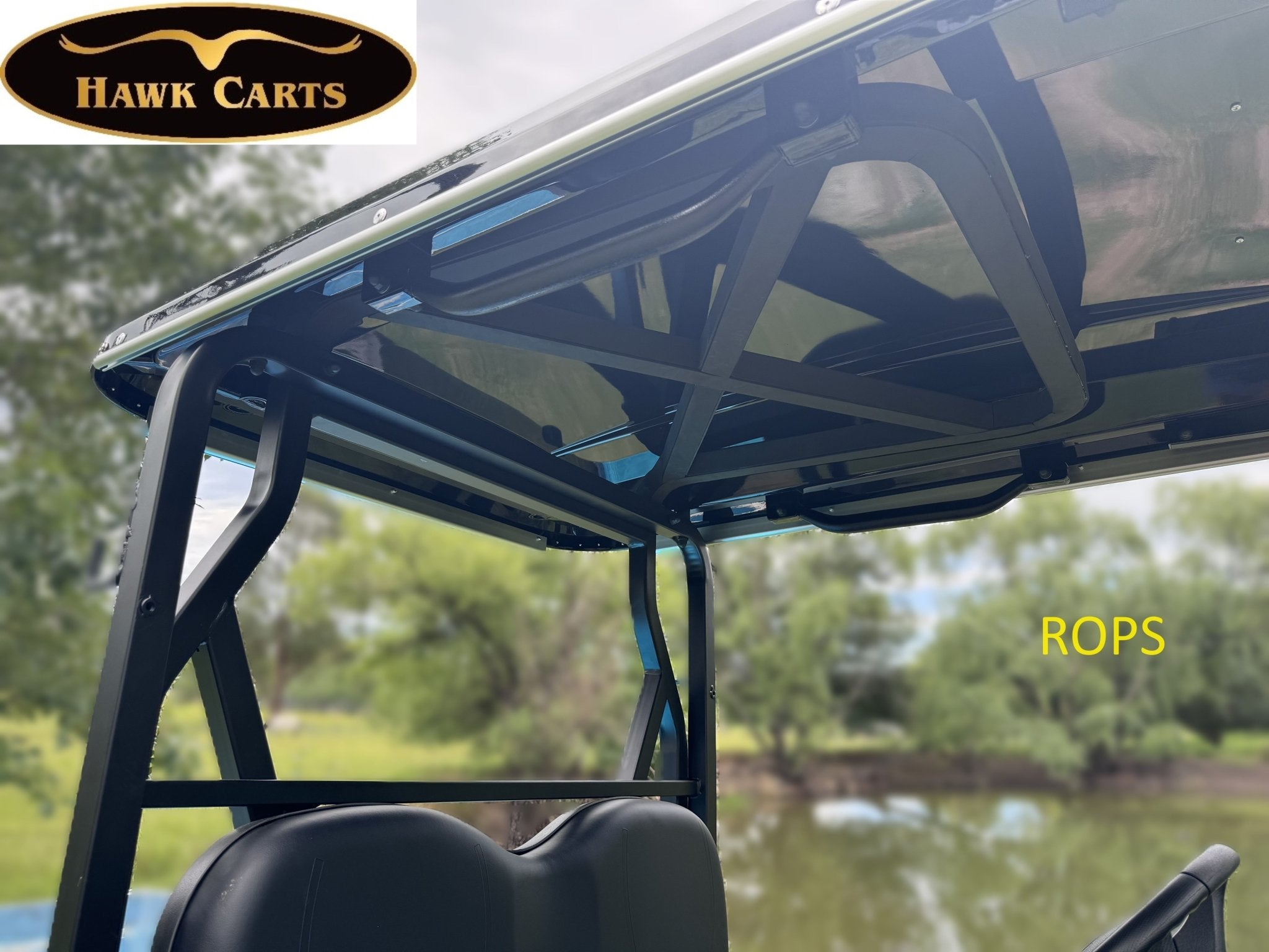 Hawk Carts | Razorback MINE SPEC ROPS UTV | Electric 150Ah Lithium